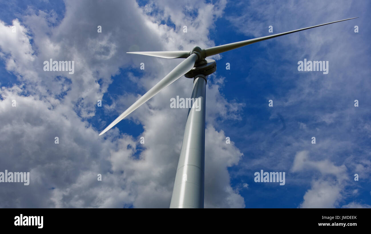 Wind Turbine Portrait Stock Photo - Alamy