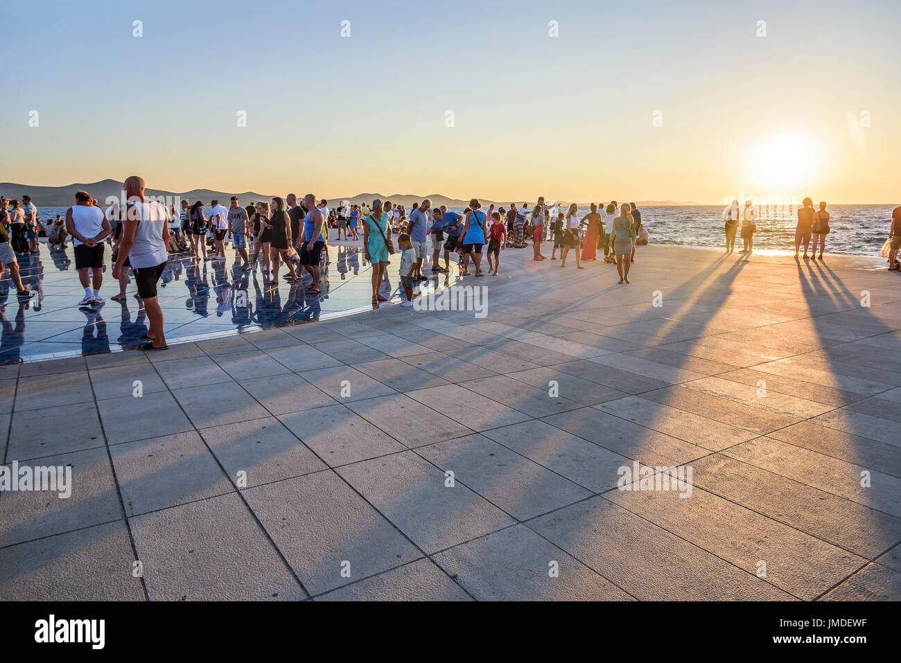 Greeting to the Sun after sunset Stock Photo - Alamy
