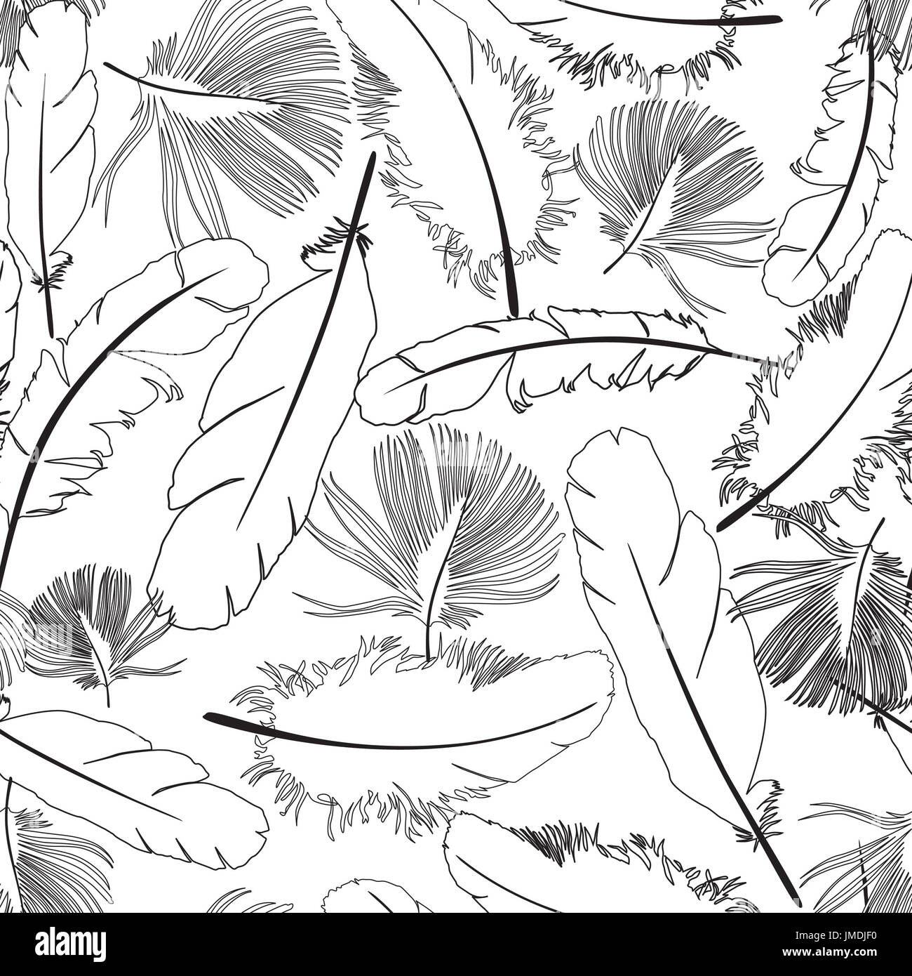 Feather bed drawing hi-res stock photography and images - Alamy