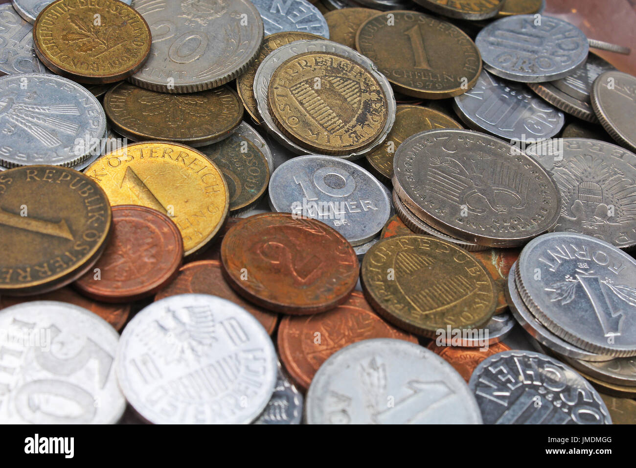 Old invalid coins from europe. History coins texture pattern Money ...