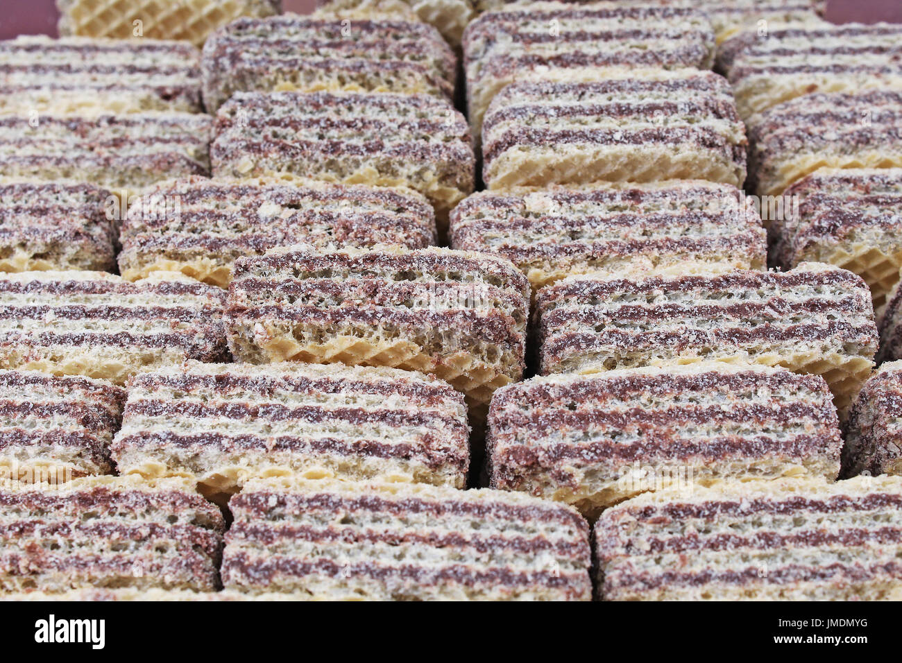 Wafers pile hi-res stock photography and images - Alamy