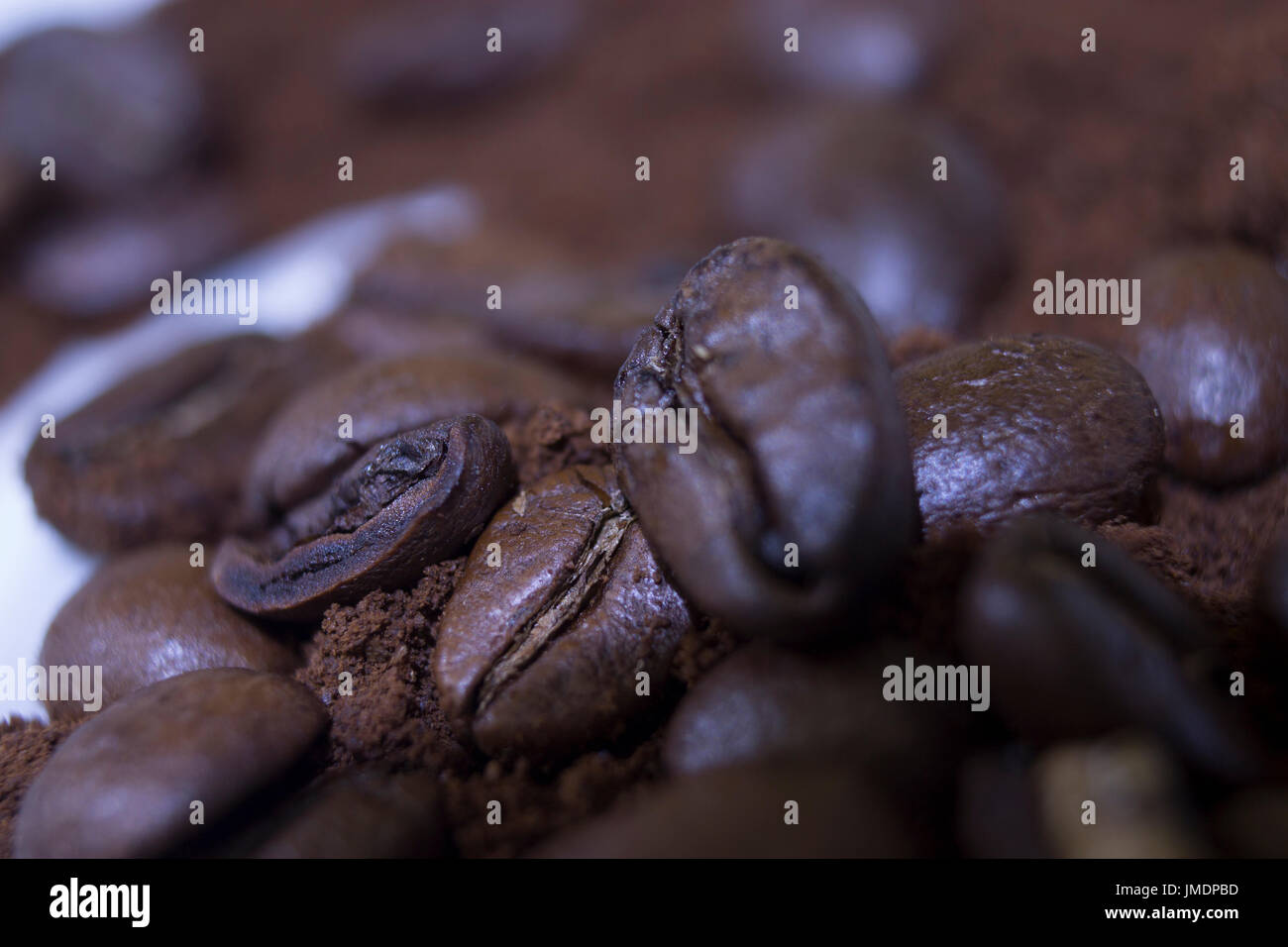 Simple beans of coffee Stock Photo - Alamy