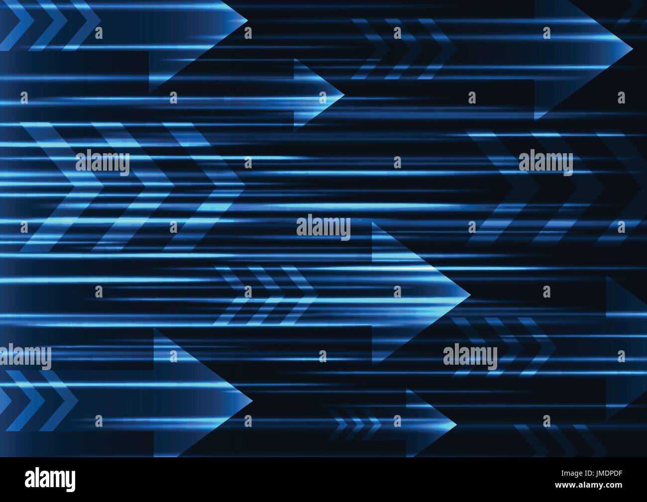 blue arrow abstract technology background, bright speed abstract ...