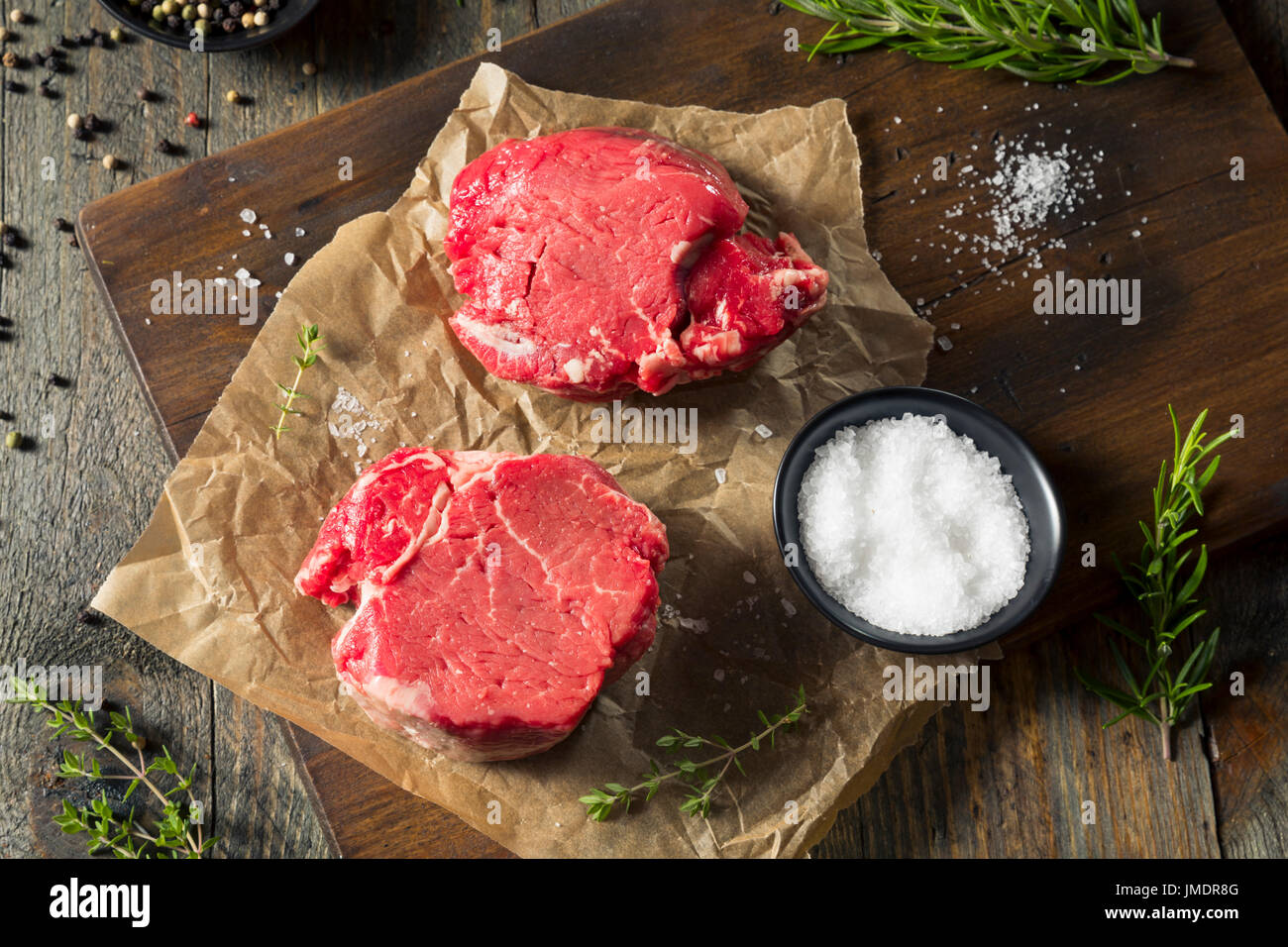 Raw filet mignon hi-res stock photography and images - Alamy