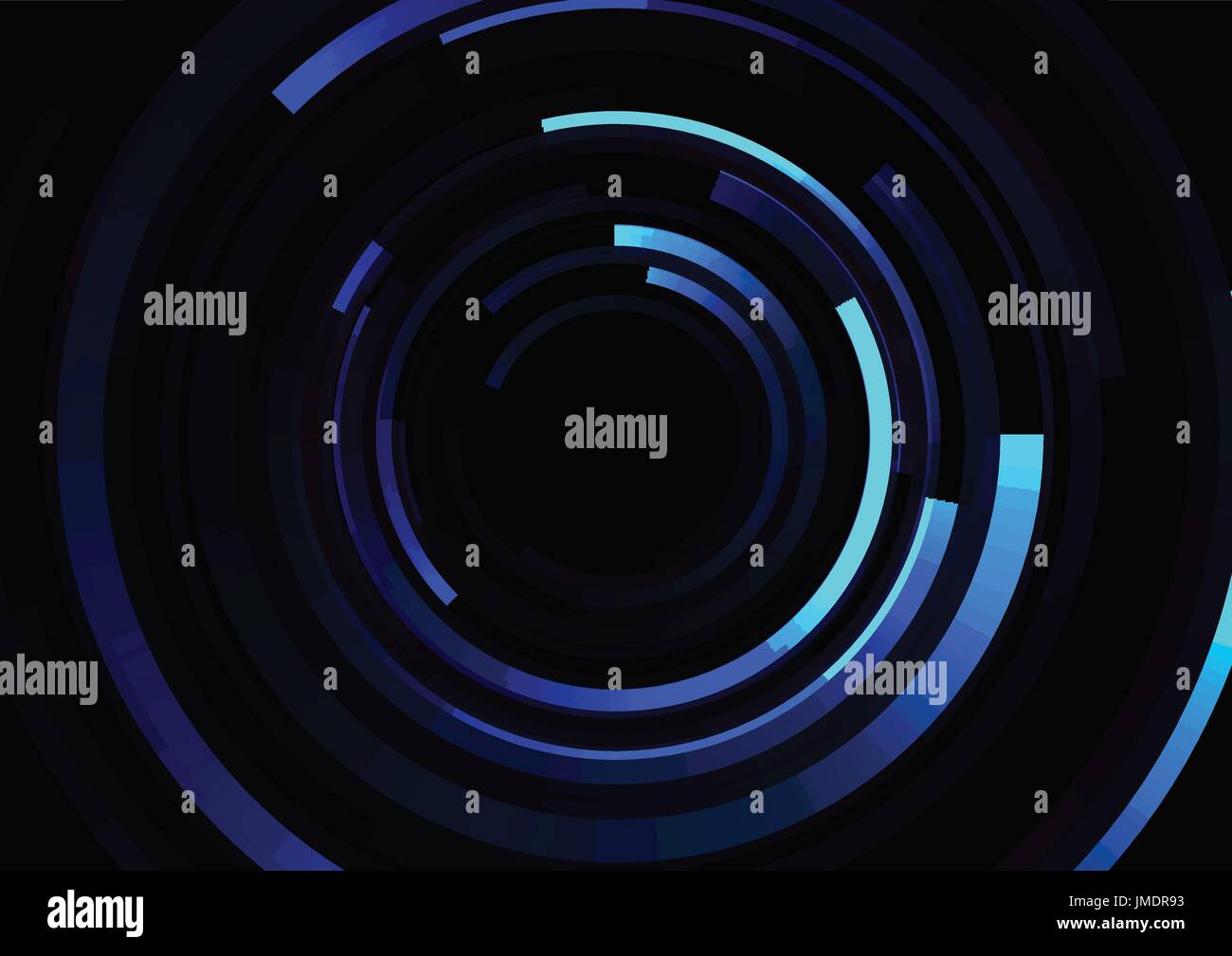 circle spiral line technology abstract background, digital round ...