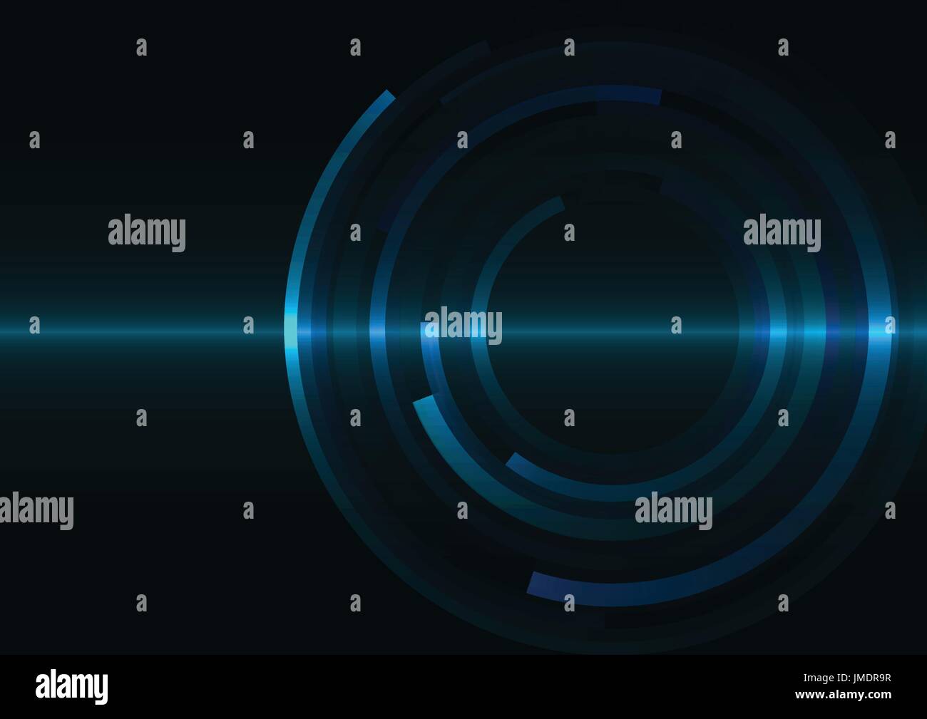 circle spiral line technology abstract background, digital round ...