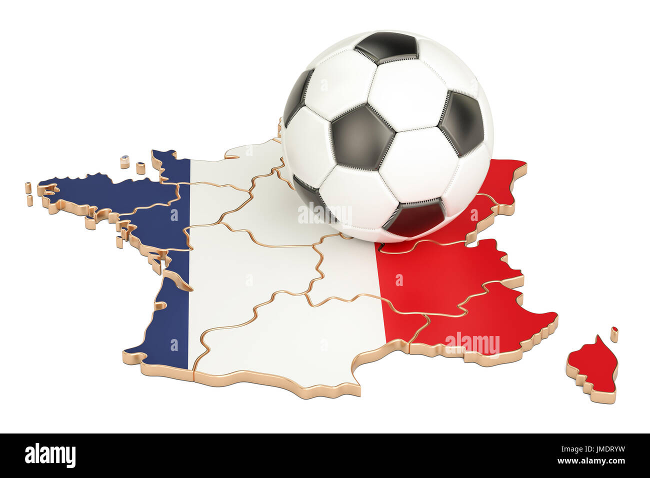 Soccer Ball France Map France High Resolution Stock Photography and ...