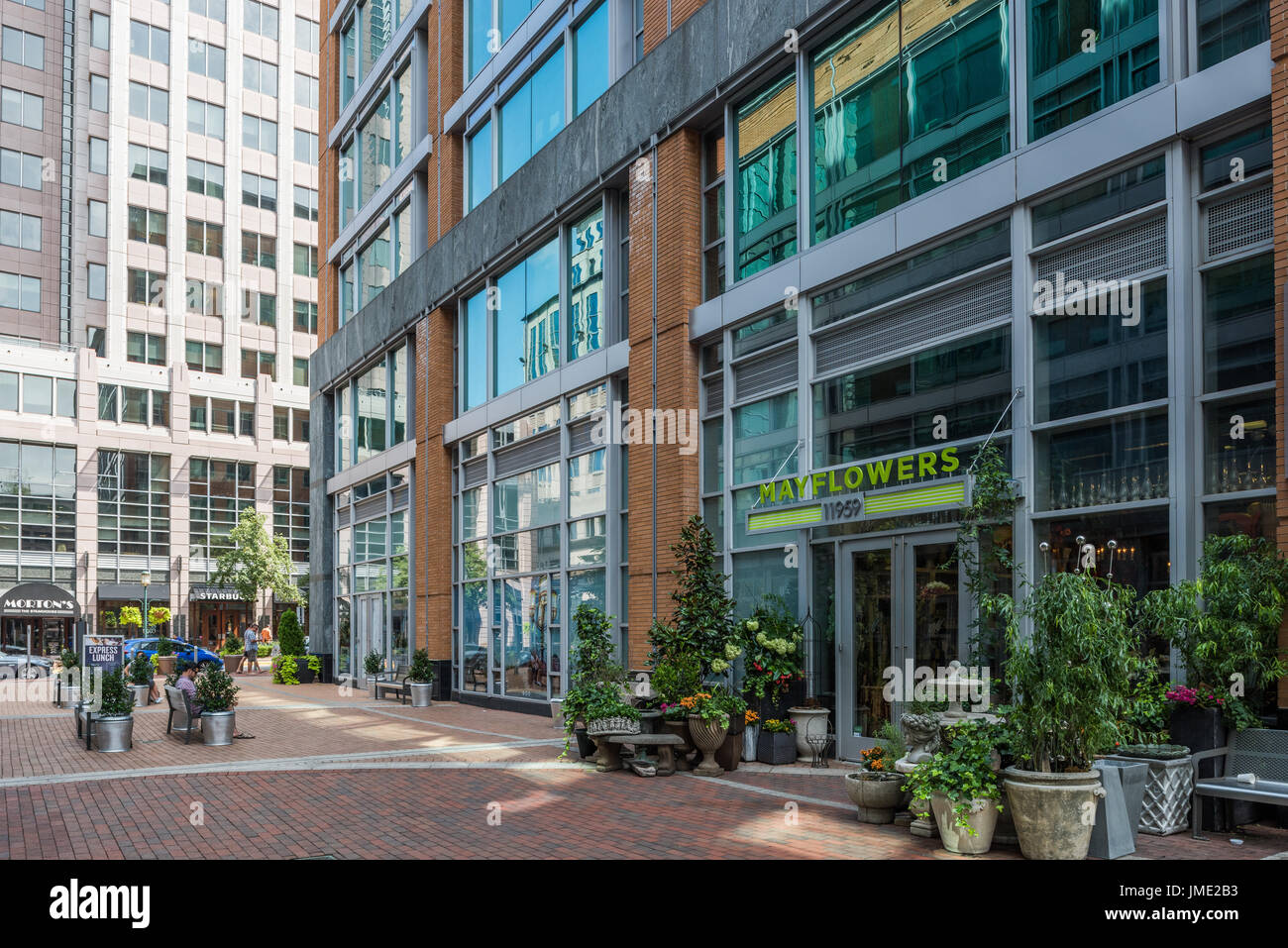 Reston Town Center Stock Photo - Alamy
