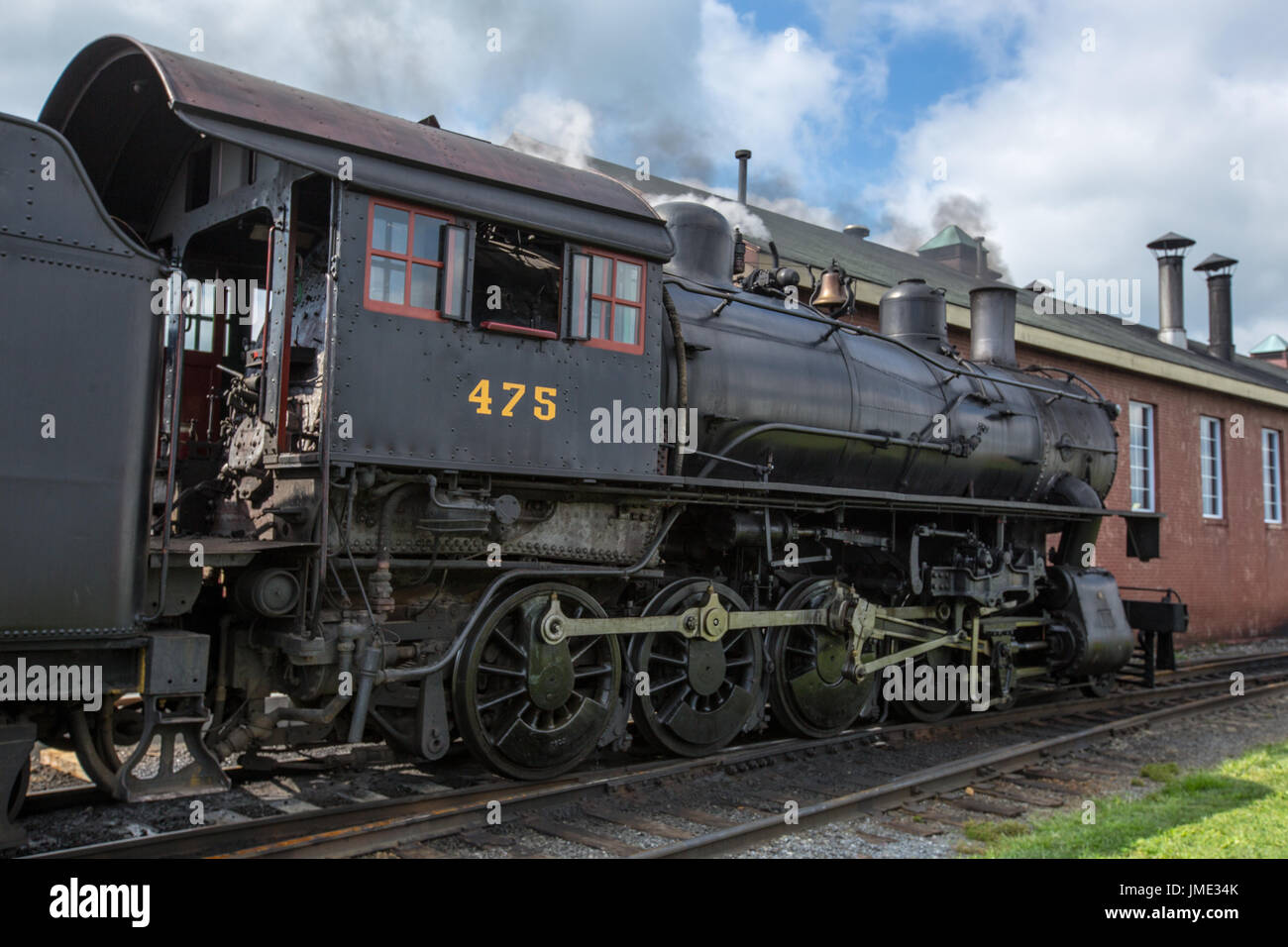 Lancaster PA - Strasburg Rail Road steam engine Stock Photo - Alamy