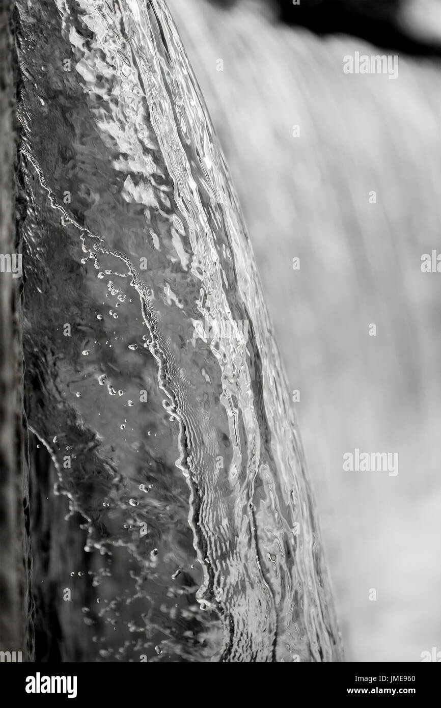 frozen water drop in nature. Lake landscape Stock Photo - Alamy