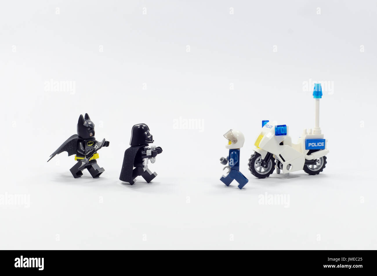 Lego policeman hi-res stock photography and images - Alamy