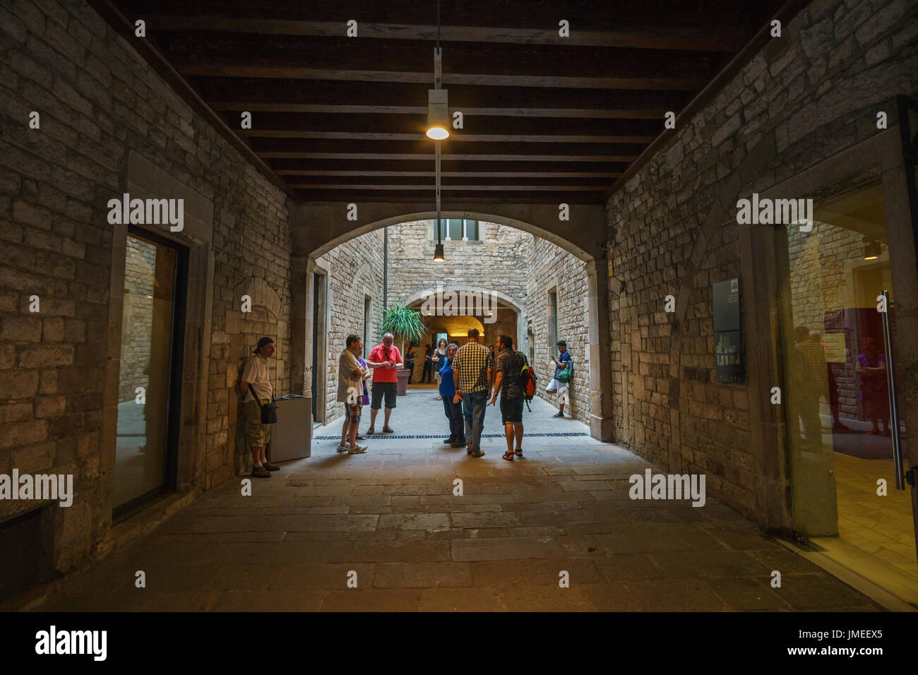 The Museu Picasso located in Barcelona, Catalonia, Spain, houses one of ...