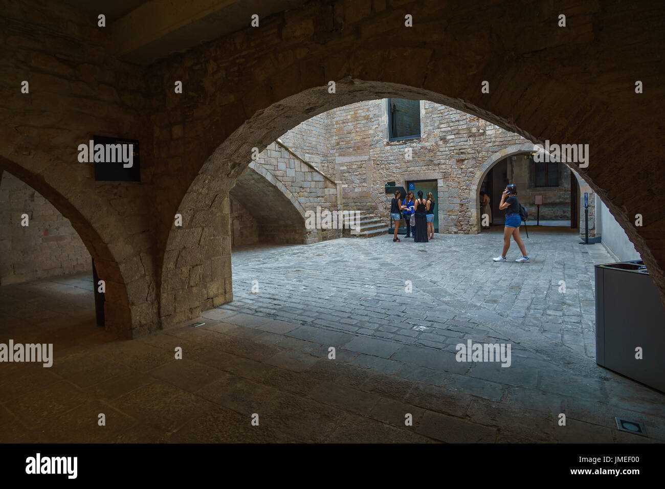 The Museu Picasso located in Barcelona, Catalonia, Spain, houses one of ...