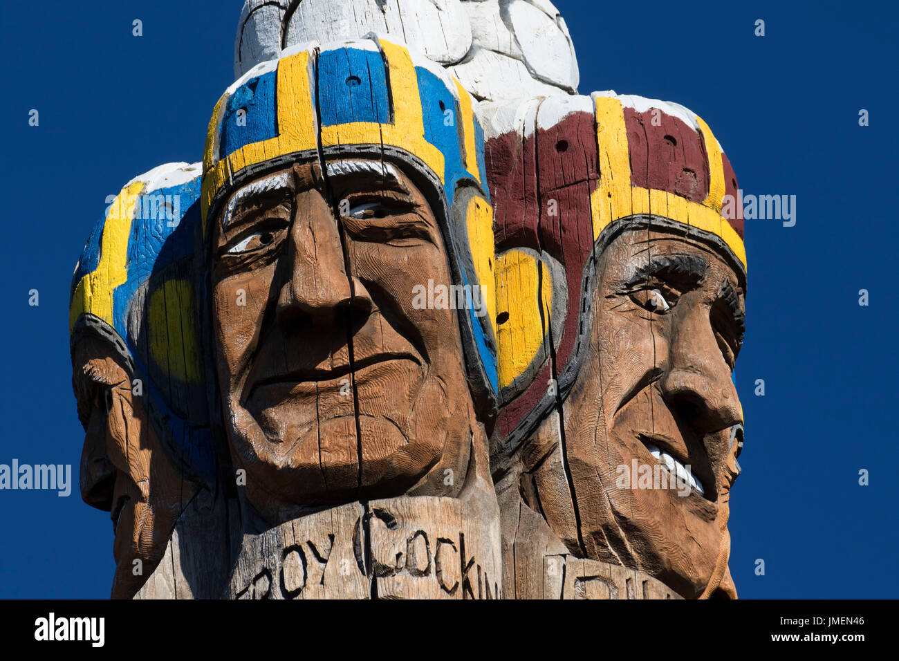 Codger Pole, Palouse Scenic Byway, Colfax, Washington Stock Photo - Alamy
