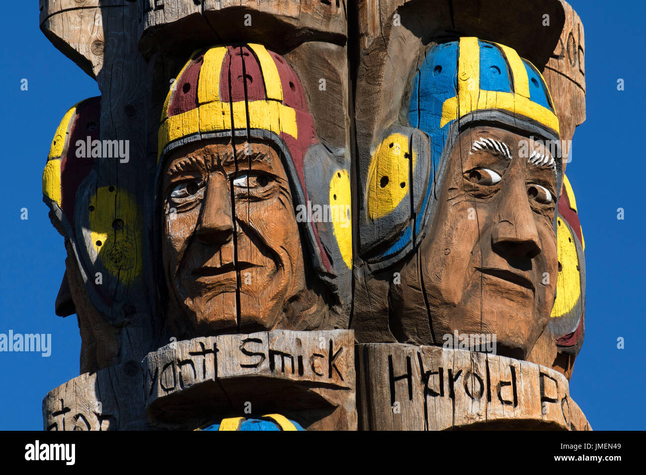 Codger Pole, Palouse Scenic Byway, Colfax, Washington Stock Photo - Alamy