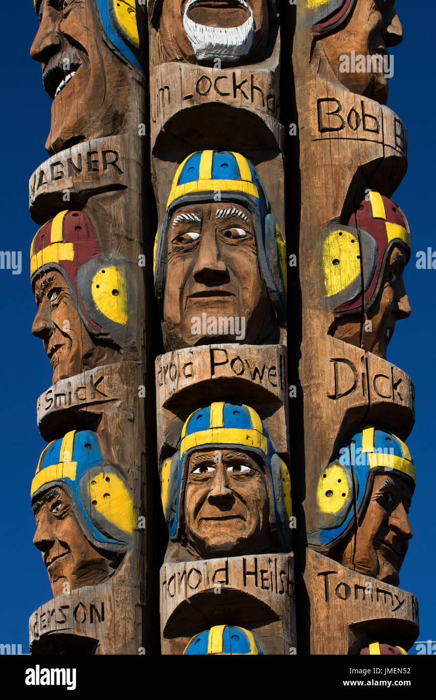 Codger Pole, Palouse Scenic Byway, Colfax, Washington Stock Photo - Alamy