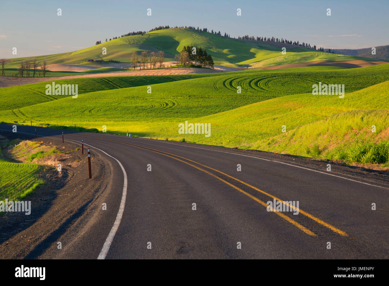 Palouse Scenic Byway, Whitman County, Washington Stock Photo - Alamy