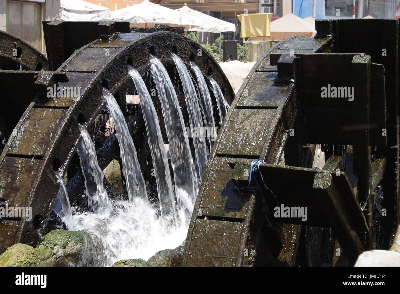 Egypt water wheels hi-res stock photography and images - Alamy
