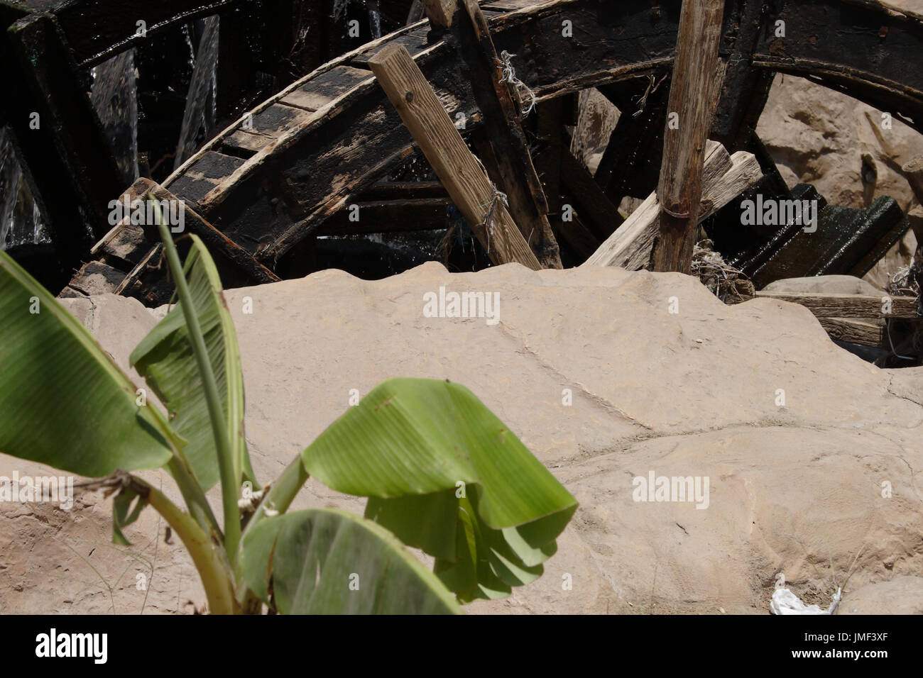 Egypt water wheels hi-res stock photography and images - Alamy