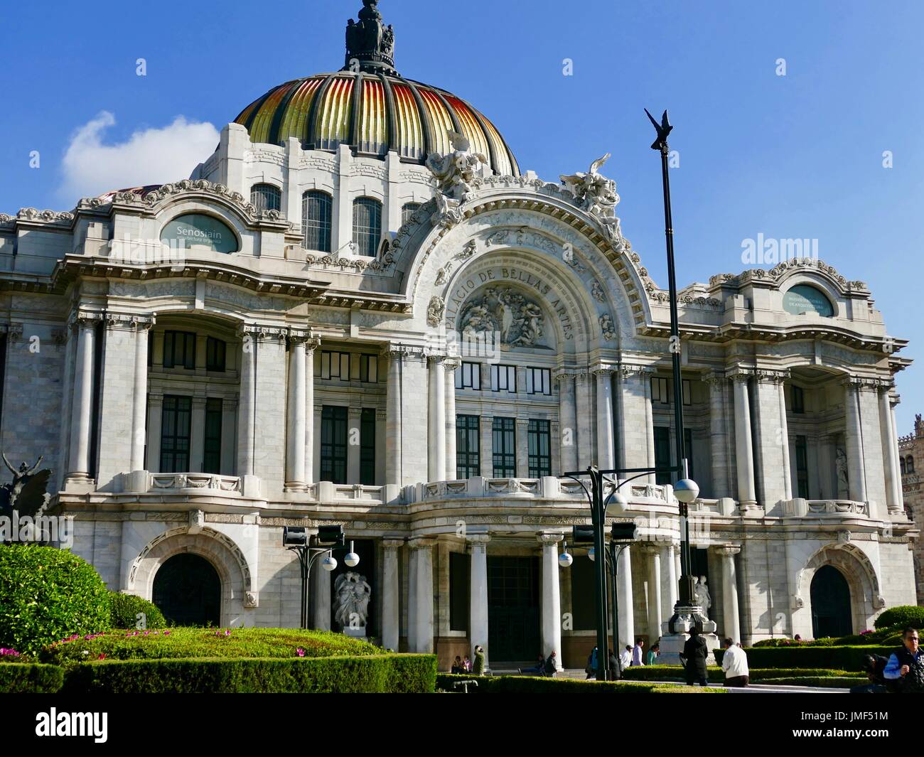 Palacio de Bellas Artes, Cultural Center, Mexico City, Mexico Stock ...