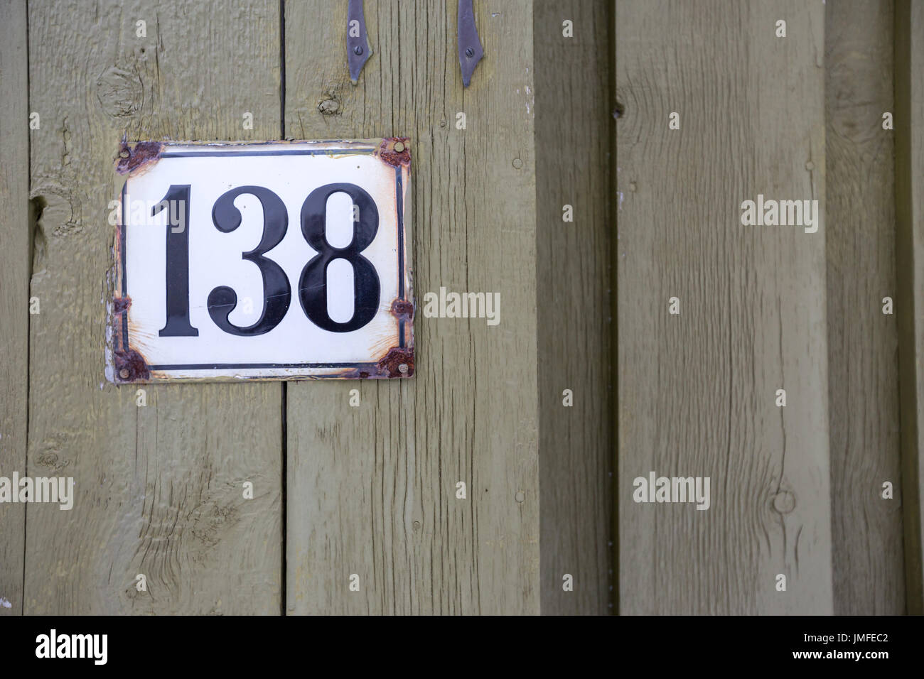 Ceramic house number hi-res stock photography and images - Alamy