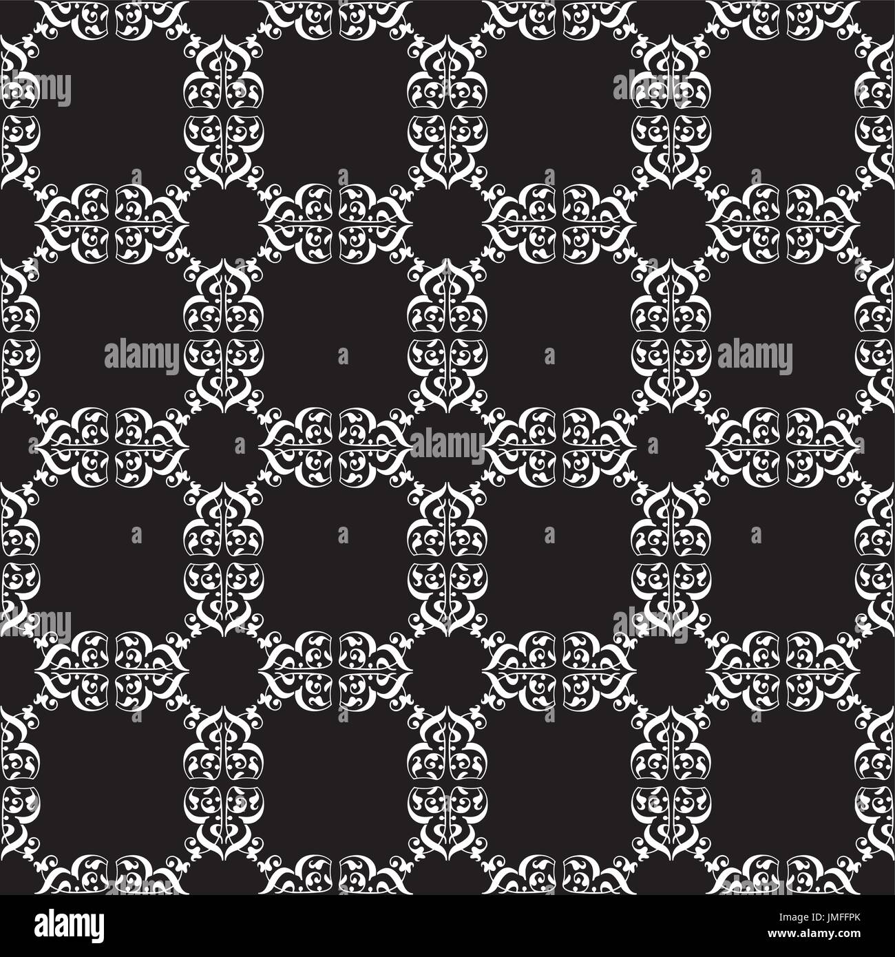 geometric ornaments seamless patterns. Vector backgrounds Stock Vector ...