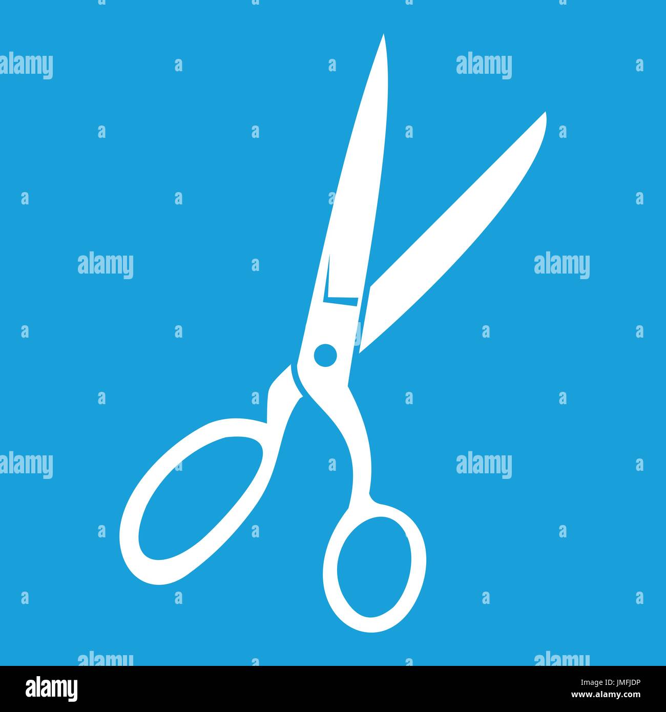 Sewing scissors icon white Stock Vector Image & Art - Alamy