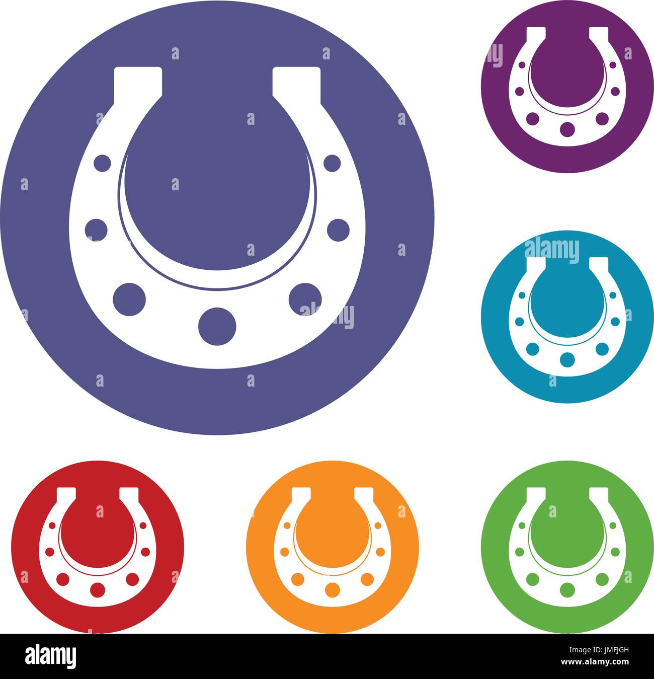 Horseshoe Shape Circle High Resolution Stock Photography and Images - Alamy