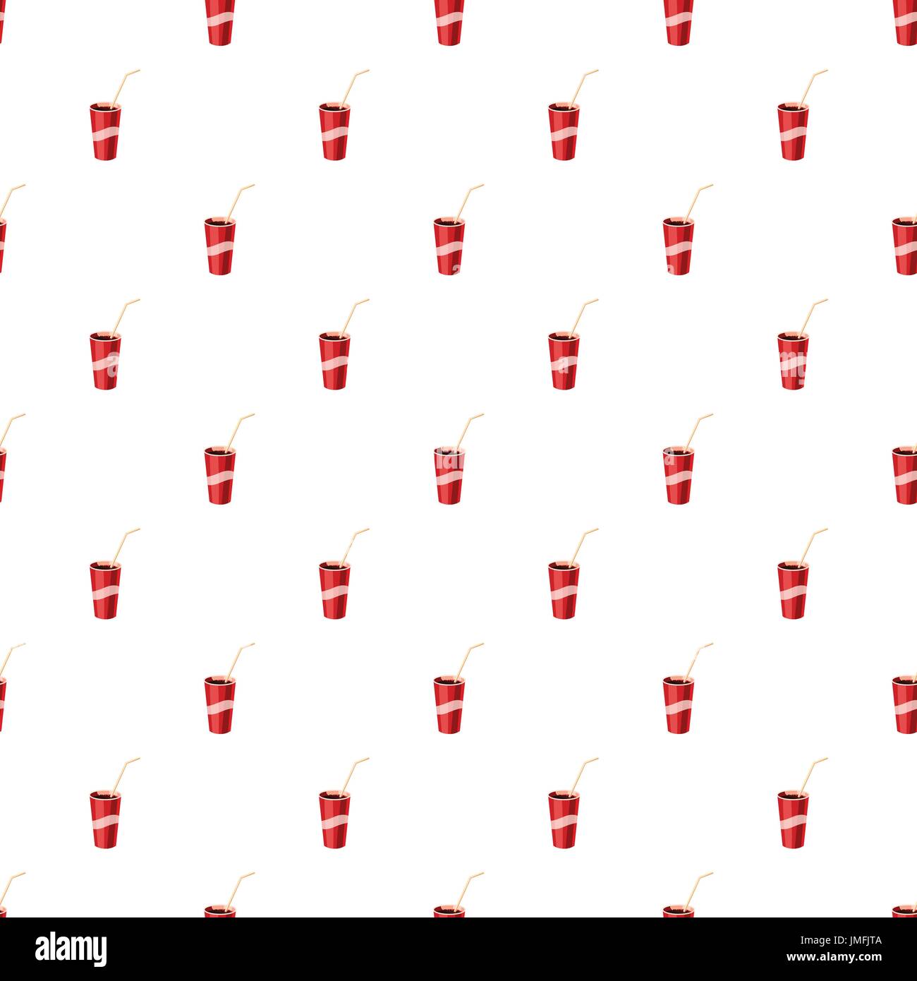 Glass with straw pattern Stock Vector Image & Art - Alamy