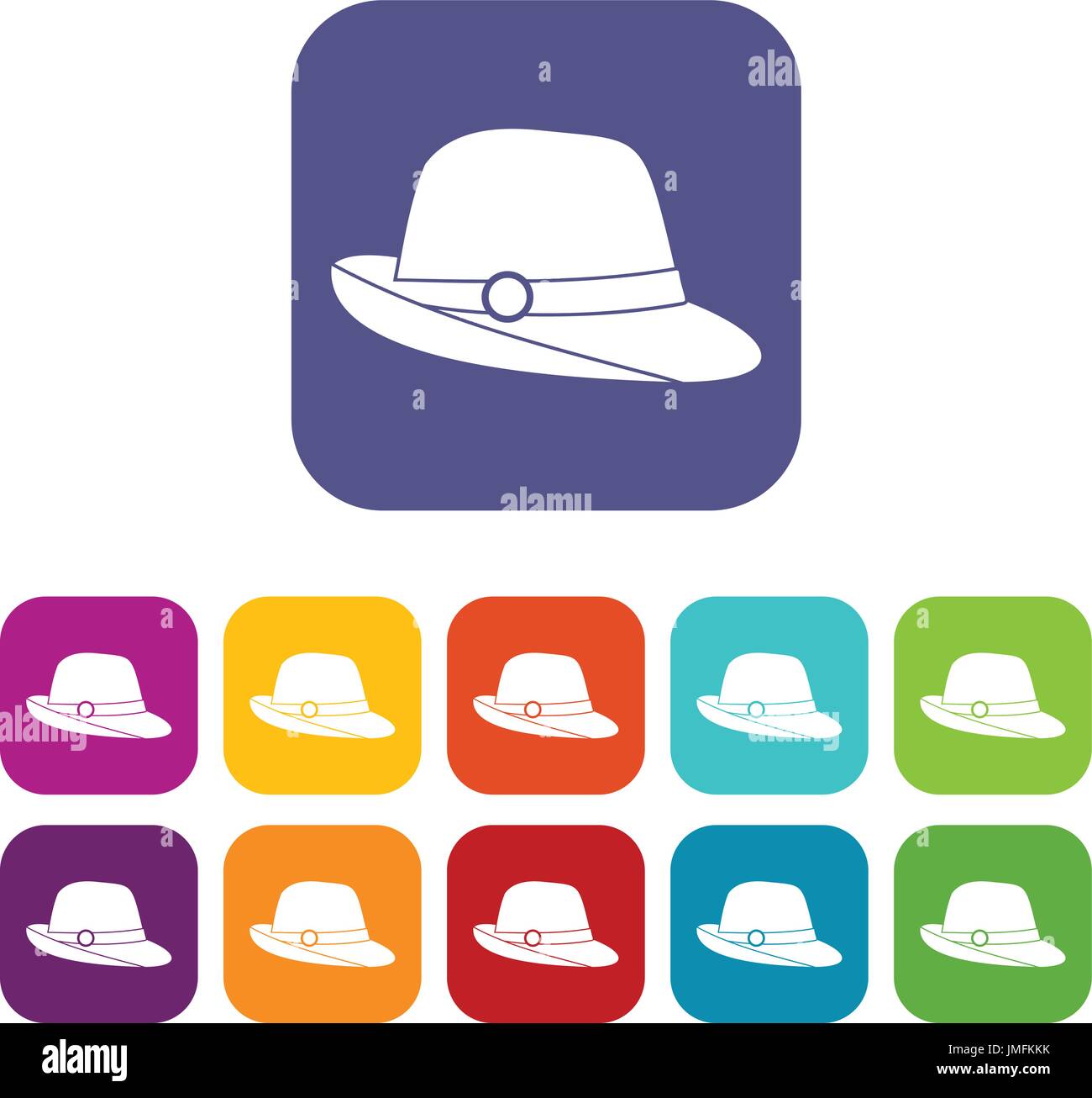 Hat icons set Stock Vector Image & Art - Alamy