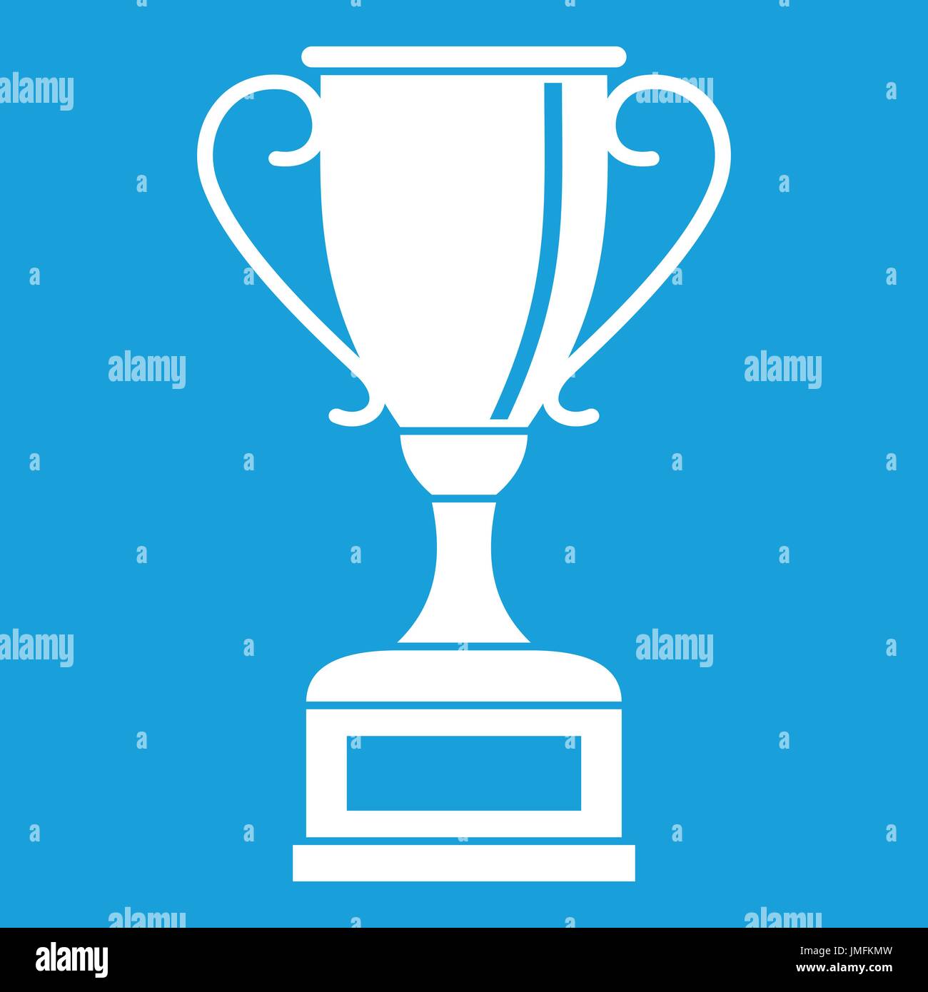 Winning gold cup icon white Stock Vector Image & Art - Alamy