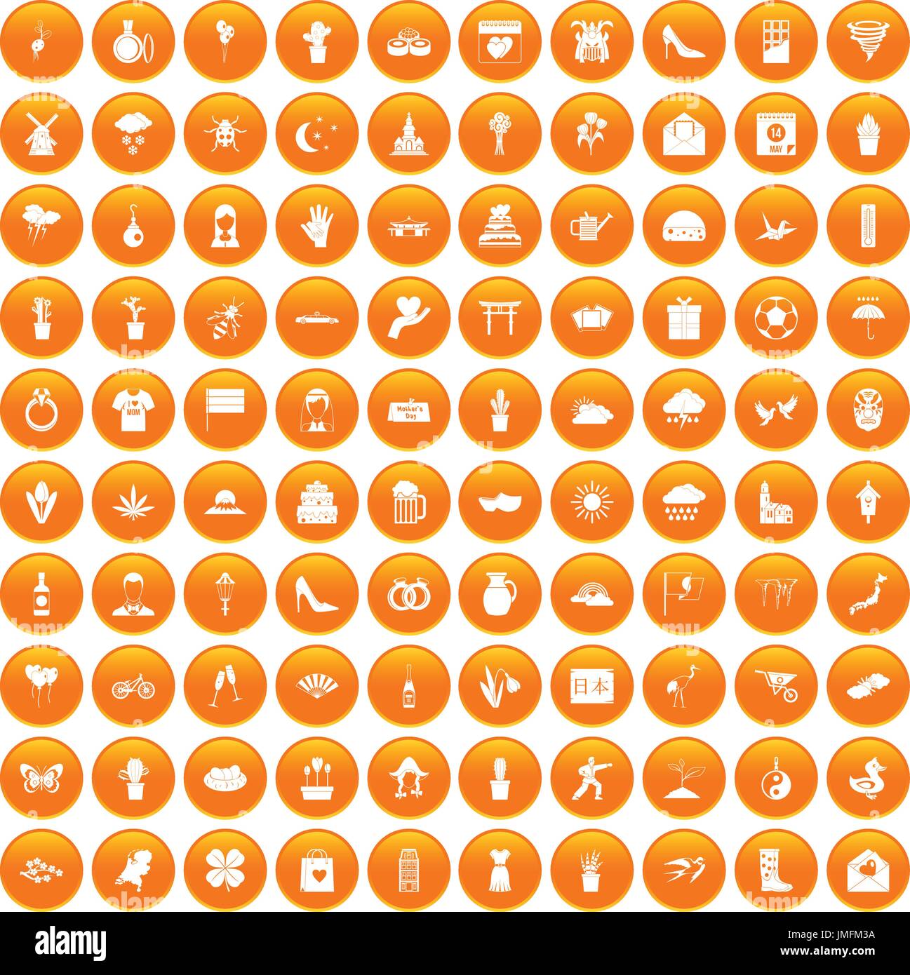 Orange cheese balls Stock Vector Images - Alamy
