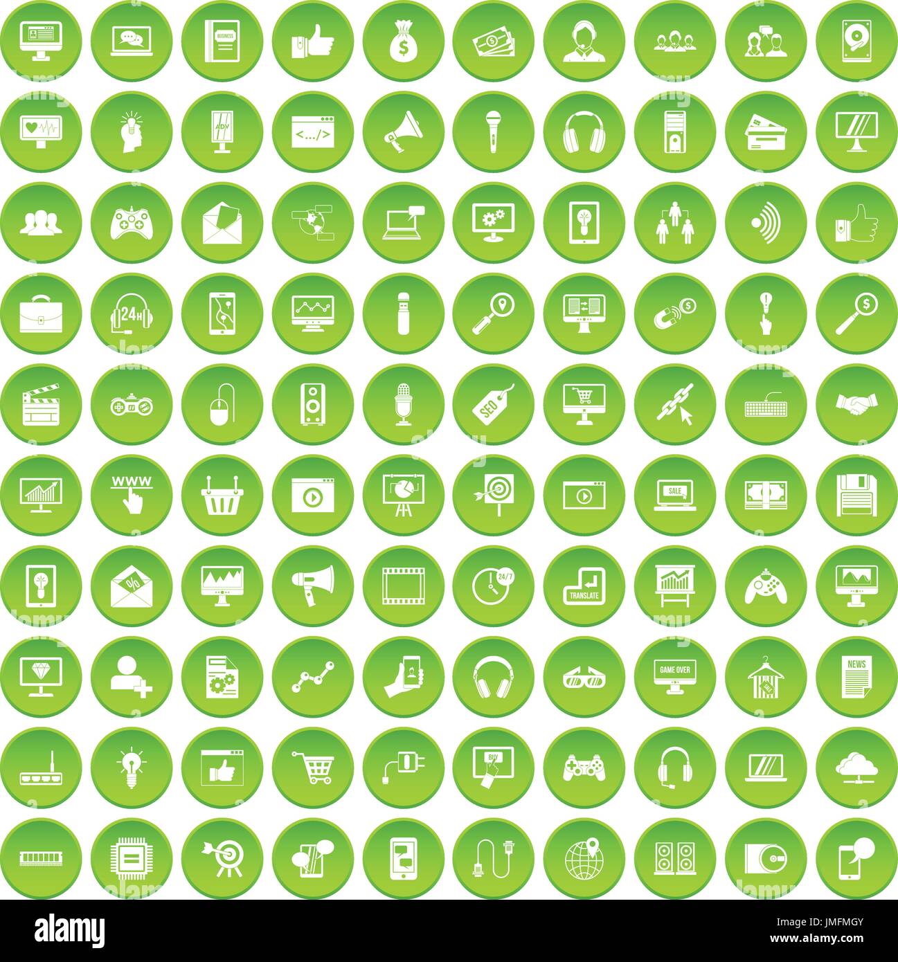 100 web mobile icons hi-res stock photography and images - Alamy