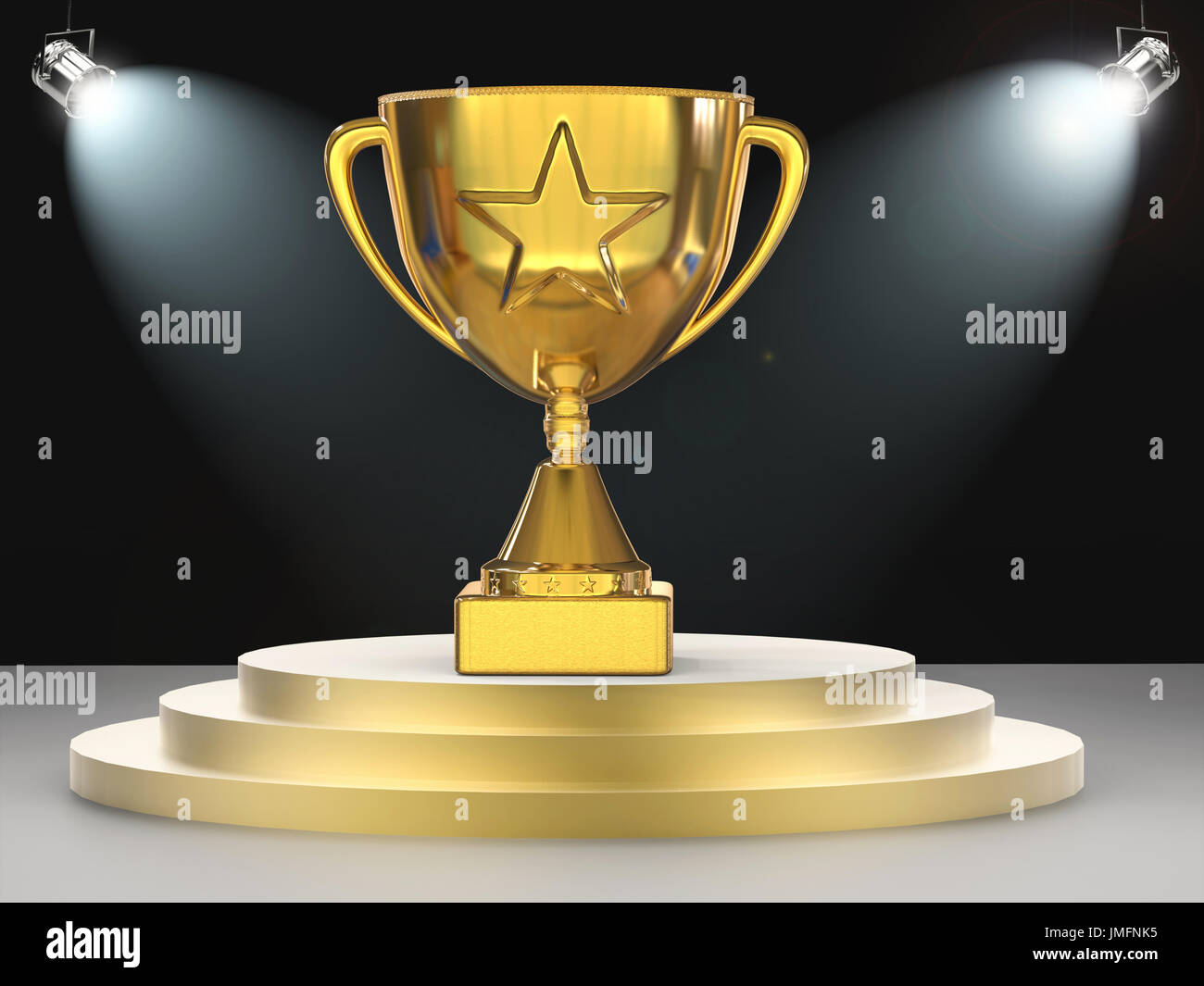 Trophy on stage hi-res stock photography and images - Alamy