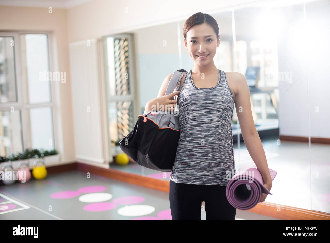 Mat gym hi-res stock photography and images - Alamy