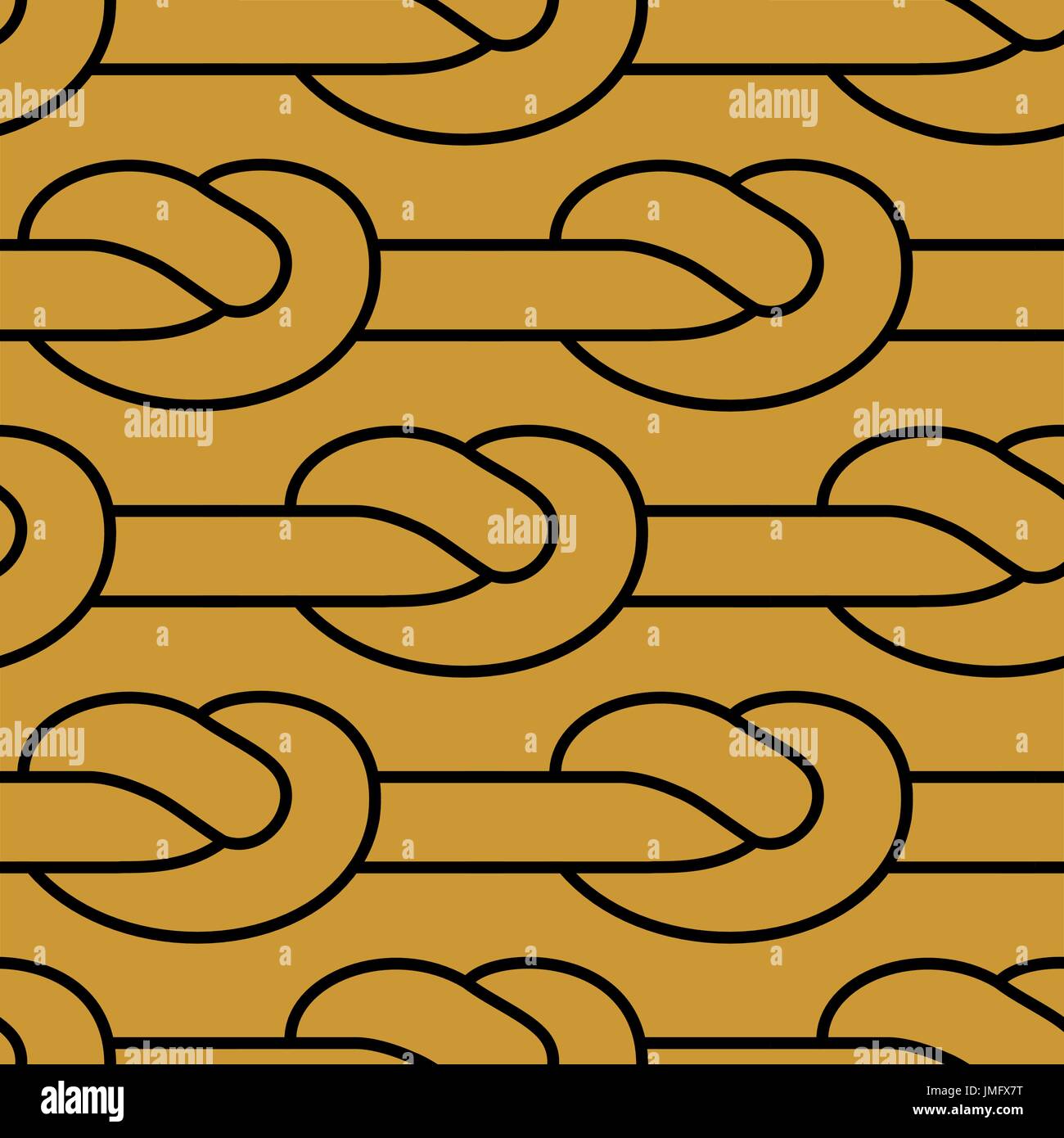 Rope node pattern. Bonded twine ornament. Textile texture Stock Vector ...