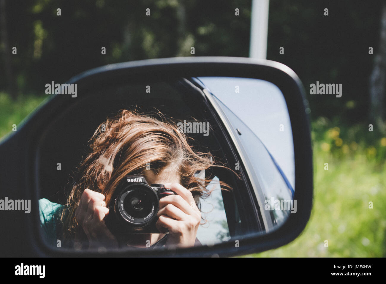 Rear vision mirror hi-res stock photography and images - Alamy