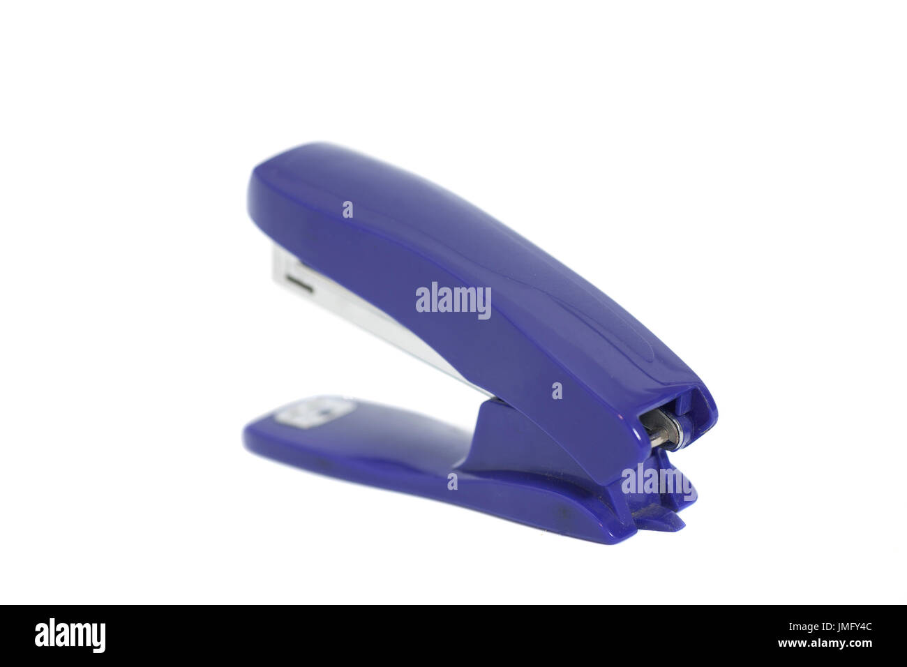 Blue Stapler isolated on white background Stock Photo - Alamy