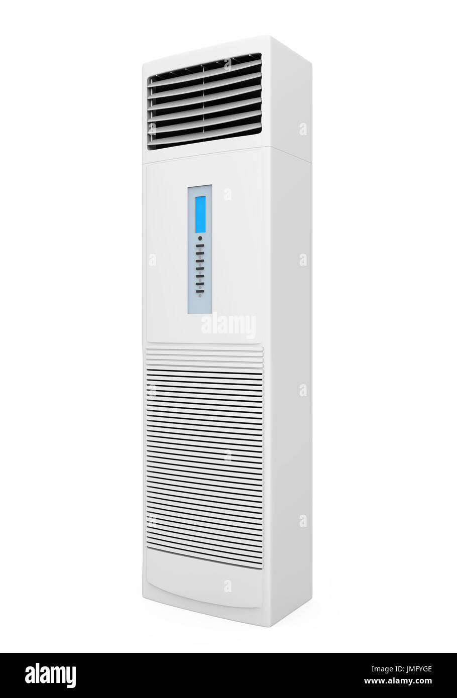 Floor Standing Air Conditioner Isolated Stock Photo - Alamy