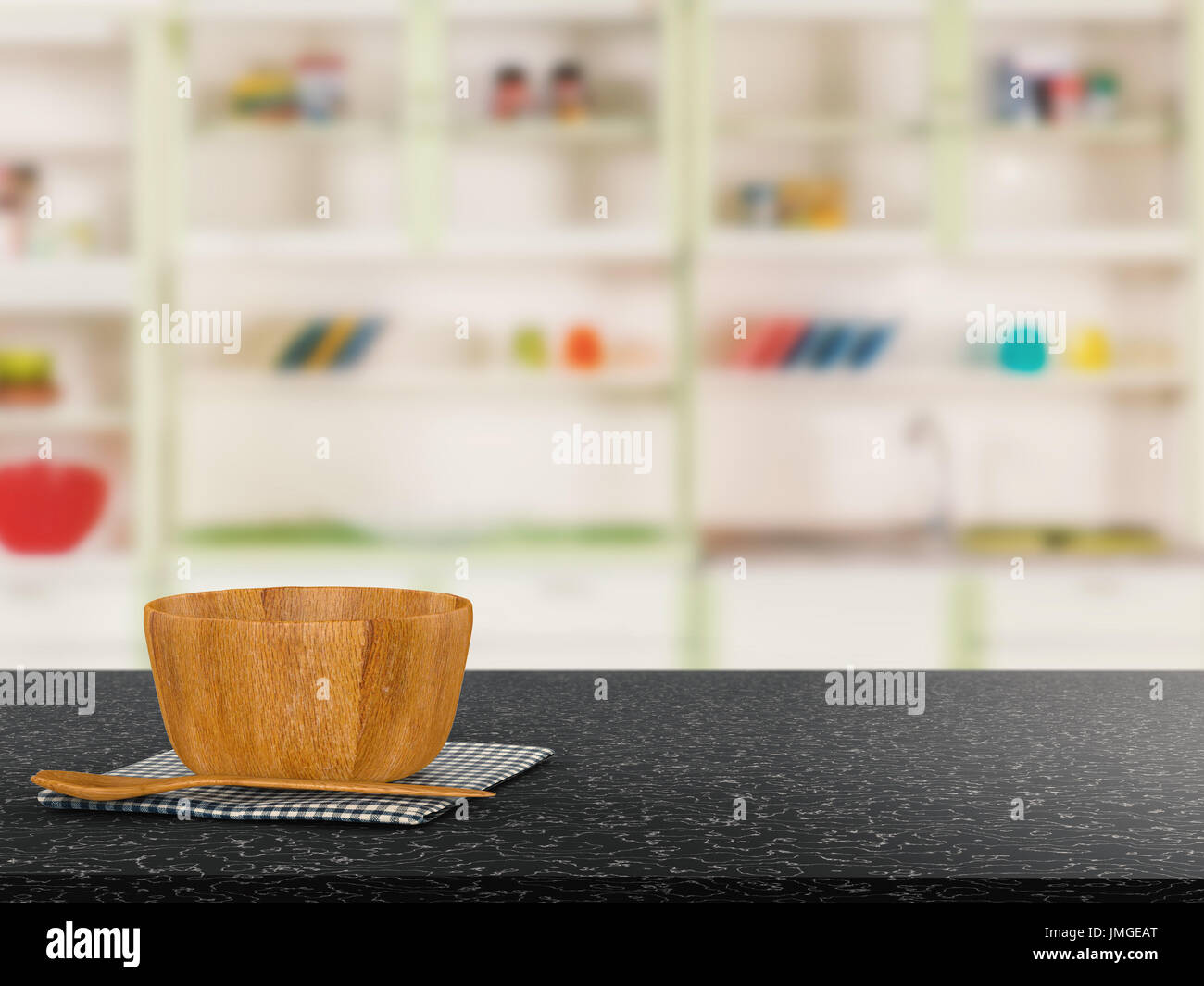 Kitchen blurred background hi-res stock photography and images - Alamy