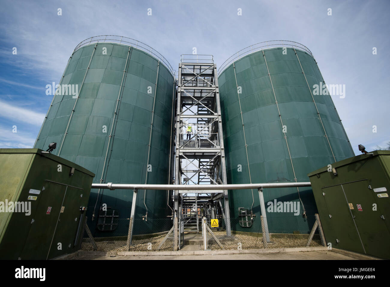 Anaerobic digester plant uk hi-res stock photography and images - Alamy