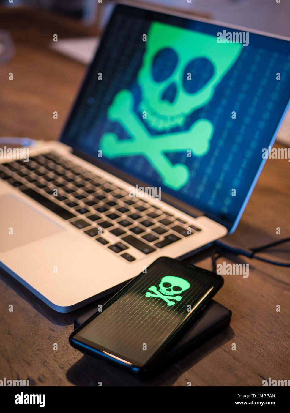 Mobile malware background hi-res stock photography and images - Alamy