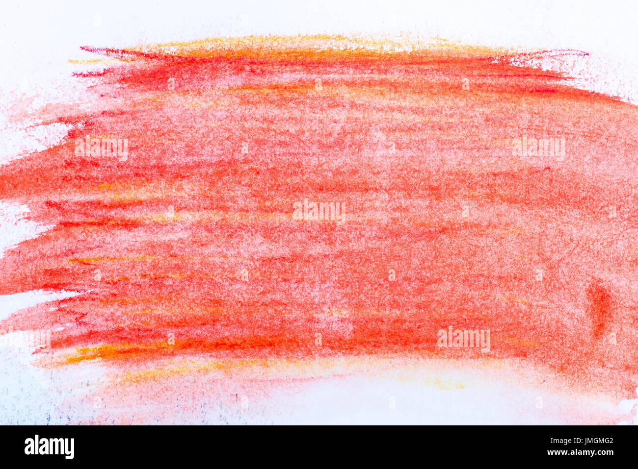 red color watercolor crayon on paper background texture Stock Photo - Alamy