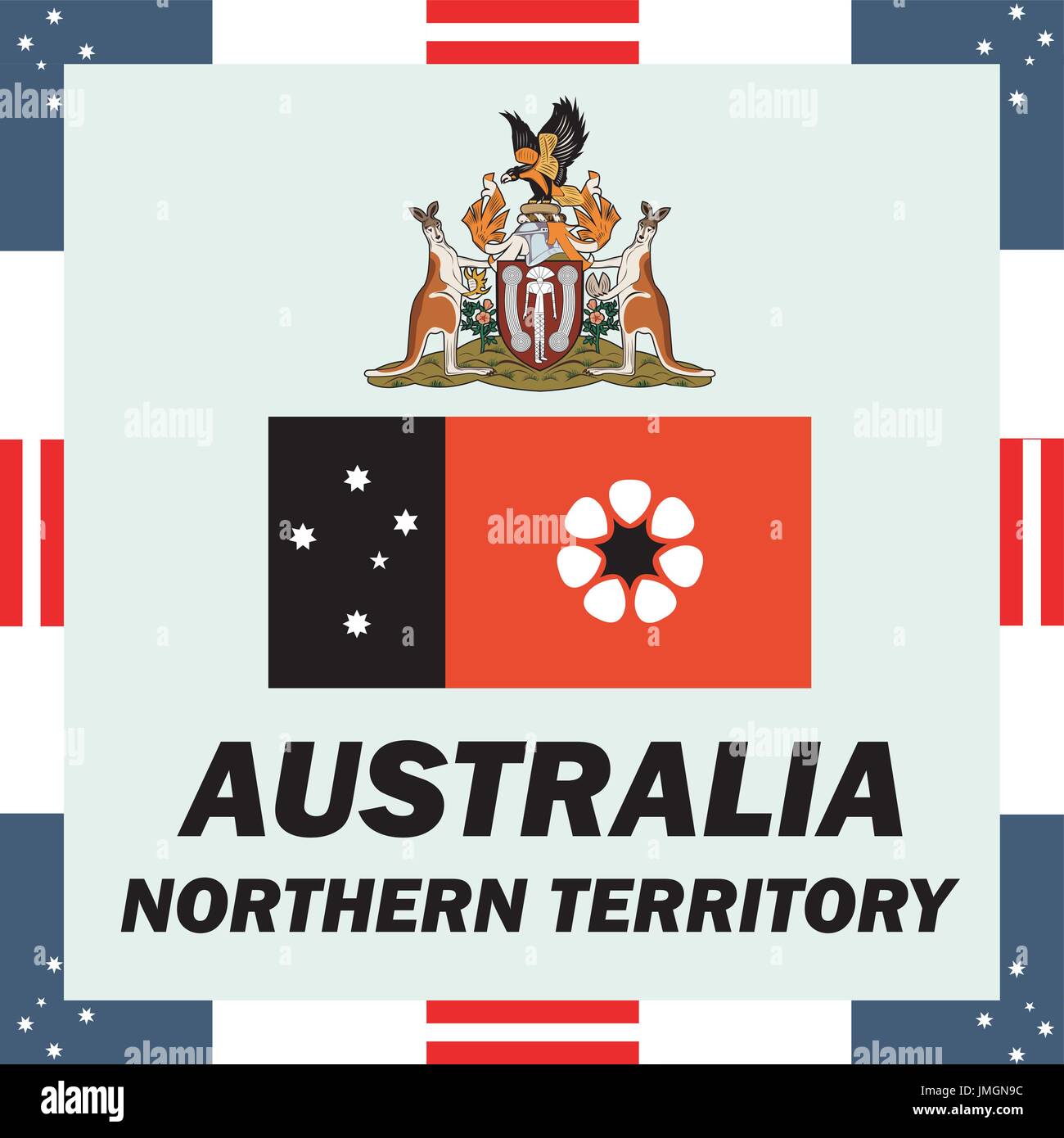 Australia northern territory Stock Vector Images - Alamy