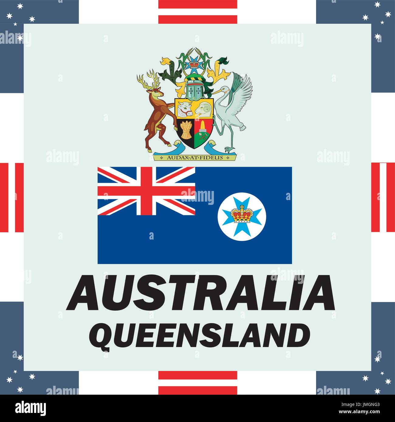Queensland government sign Stock Vector Images - Alamy