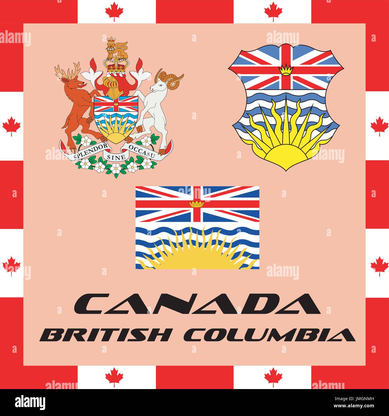 British columbia history Stock Vector Images - Alamy
