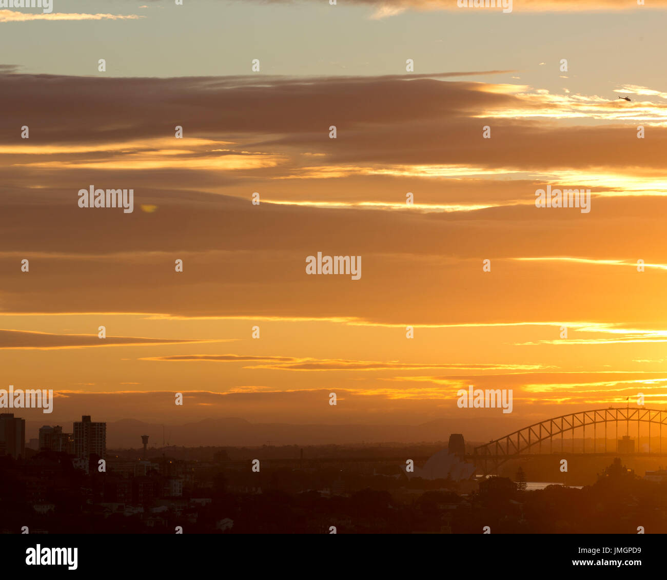 clouds and skyline dusk day and sunrise Stock Photo - Alamy