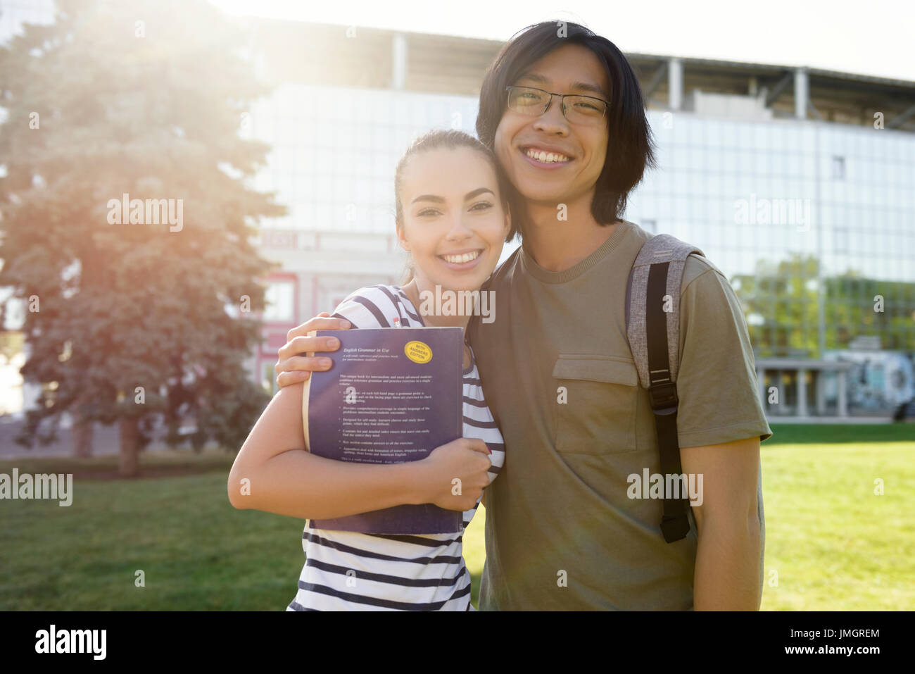 Cheerful students hi-res stock photography and images - Alamy