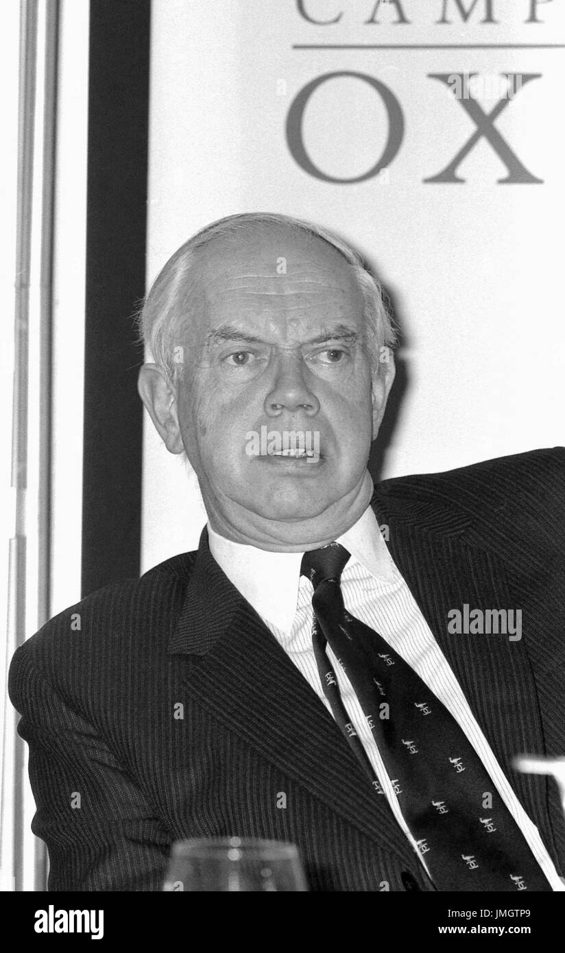 Sir Patrick Neill, Queens Counsel and Chairman of the Campaign for ...