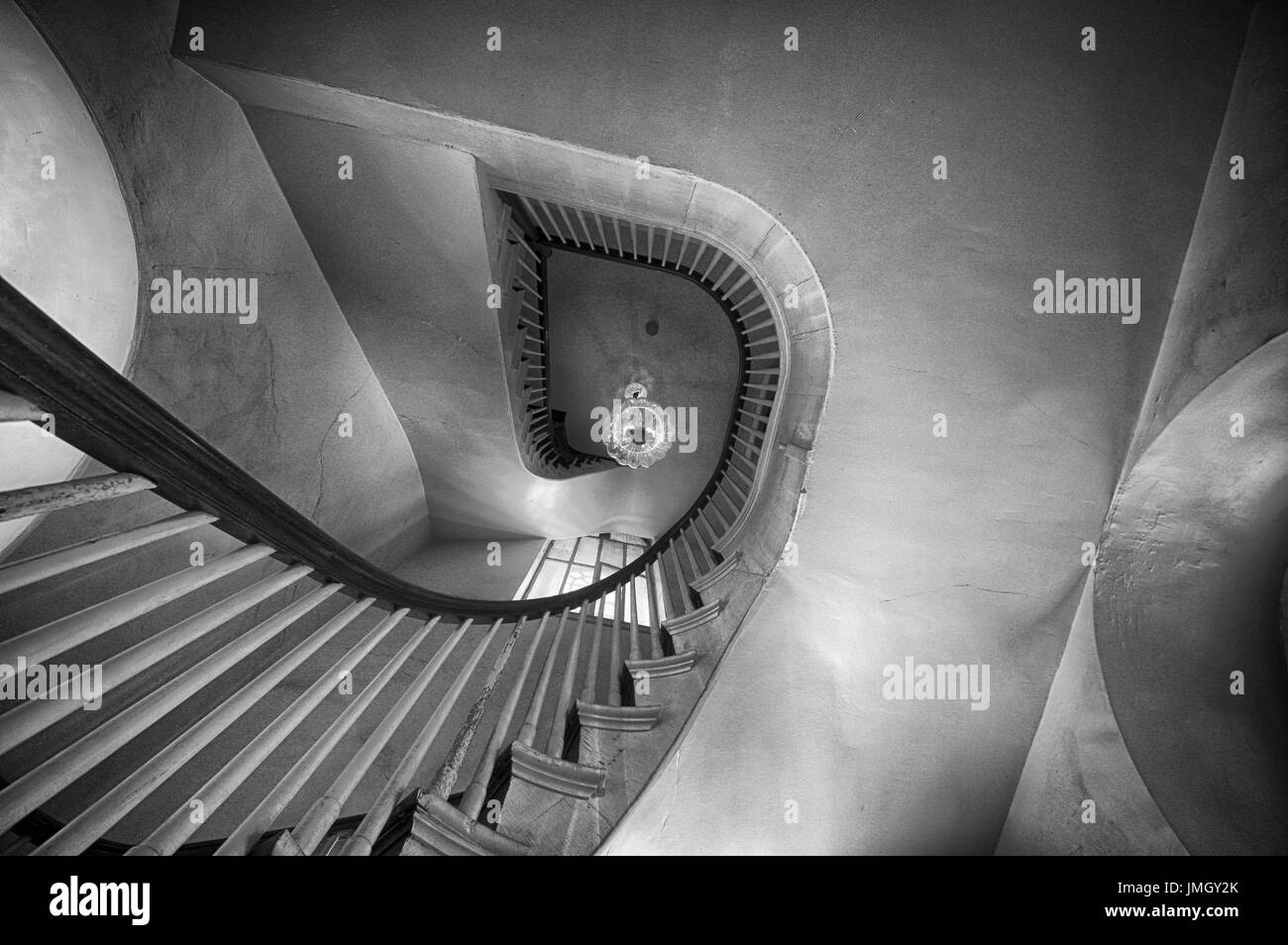 Tall stairs hi-res stock photography and images - Alamy
